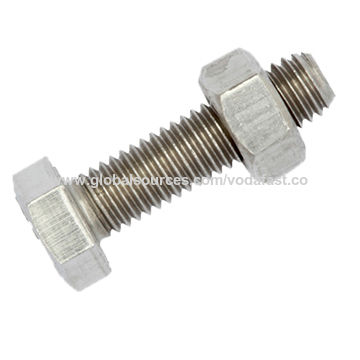 Buy Wholesale China Iso 4017 Din 933 Stainless Steel Hex Bolt With Nut ...