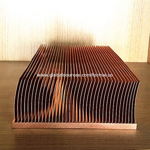 Buy Wholesale China Copper Oem Copper Heat Sink Skiving Fin Customize ...