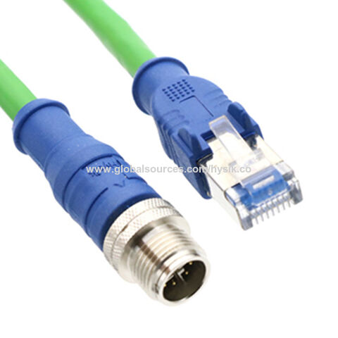 Buy Wholesale China Industrial Ethernet M12 X Code To Rj45 Connector ...
