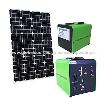 AL-1KW-1320 Mini portable Solar Power System with Solar Panel Module ...