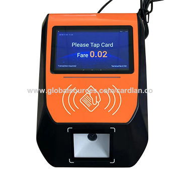 Outdoor Android POS Terminal for City Bus RFID Payment & QR code ...