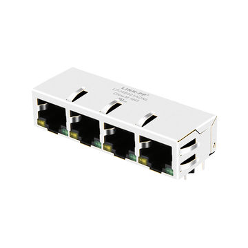 Buy Wholesale China 10/100 Base-t Cat5 1x4 Multi-port Rj45 Connector ...