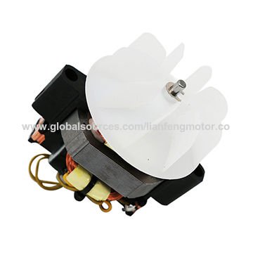 Long life AC universal electric motor with fan small size and light ...