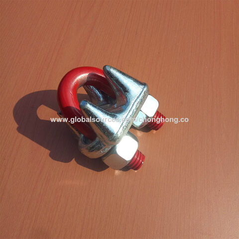 Buy Wholesale China 3/8" Us Type Cable Clamp G450 Drop Forged ...