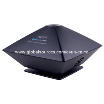 Triangle Pyramid Shape Bluetooth Speaker with While or Black Color ...