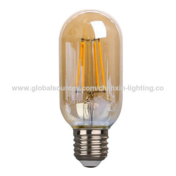 LED Filament Bulbs, T45, 4W, 45*113mm,2000K-6500K, Amber Color | Global ...