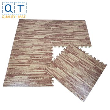 Qt Mat Non-toxic Odorless Formamide Below 200ppm Eva Foam Wood Grain ...