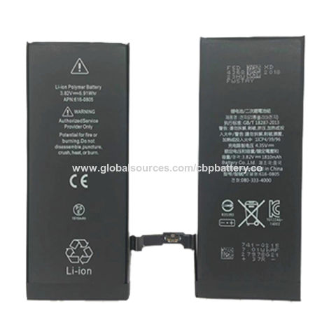 Buy Wholesale China Oem Customized Rechargeable Battery For Iphone 6g ...