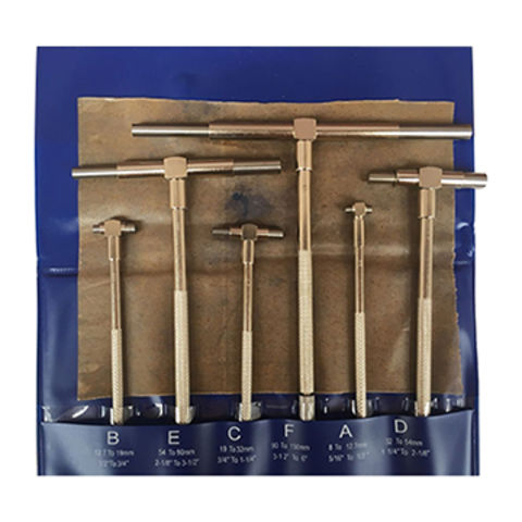 Buy Wholesale China Micrometer Measurement Telescopic Gauge Set 6pcs 8 ...