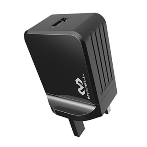 3 pin UK plug 18W fast wall charger QC3.0 QUICK charger For mobile ...