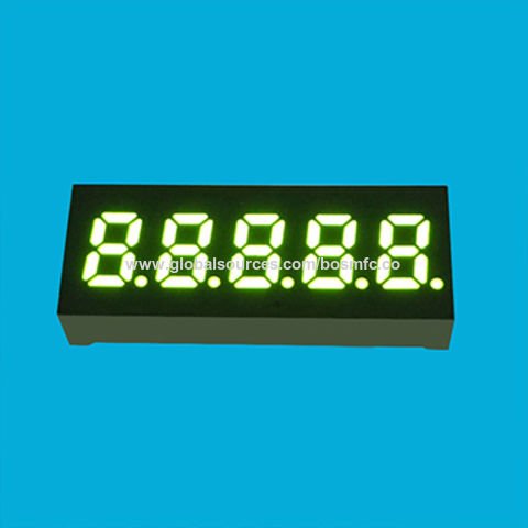 Buy Wholesale China 0.28-inch 5-digit Green Smd Led 7-segment Display ...