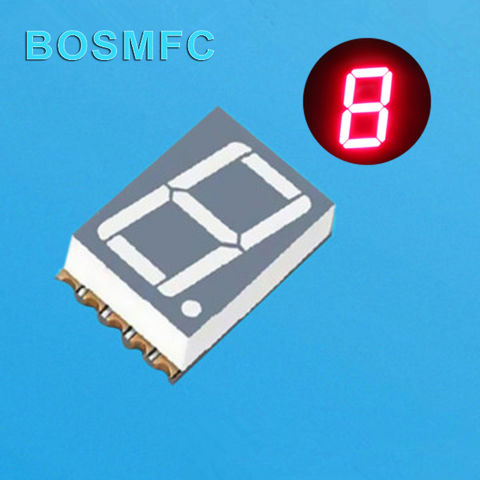 Buy Wholesale China Surface Mount Single Digit 7 Segment Led, Ultra ...