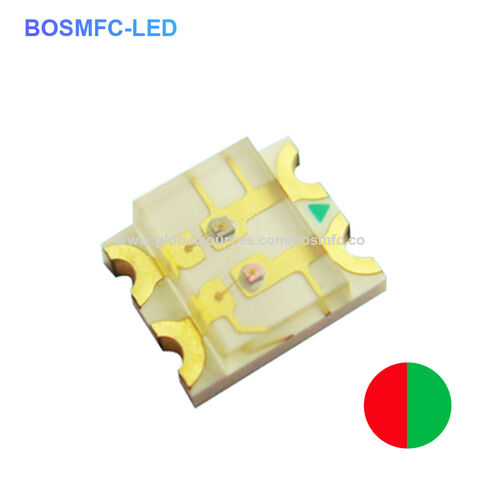 Bi-colors SMD 1206 LED red & green light LED diode, dual-color surface ...