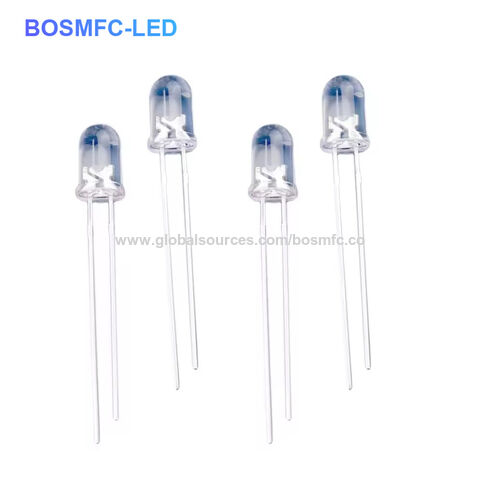 Buy Wholesale China 5mm Round-head Through-hole Led, Yellow Light Lamp ...