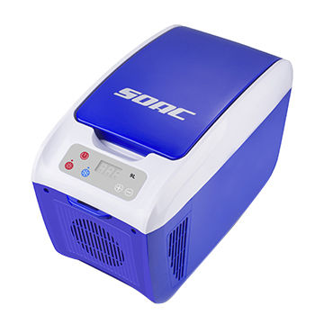 Electric Car Fridge Portable 9l Small Refrigerator, Car Home Dual Use ...