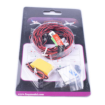 Fuse RC Realistic LED Lighting Kit for Airplanes and Helicopters, RC ...