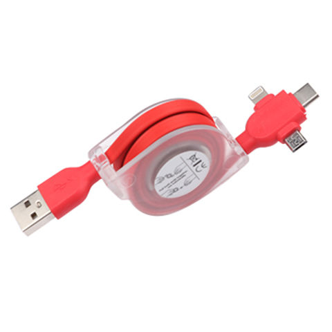 Buy Wholesale China Portable Classic 3 In 1 Durable Usb Cable ...