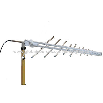 China Cheap price UHF VHF TVWS 10-13dBi Yagi Antenna on Global Sources ...