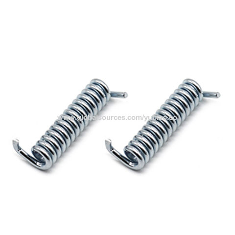 China Customized stainless steel, spring steel torsion spring clip on ...