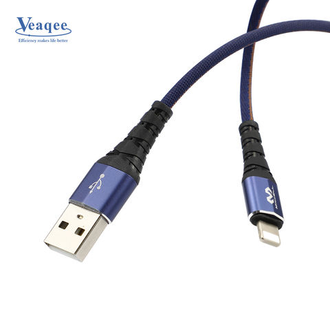 Veaqee lightning usb adapter cable bridge fast charging data mini usb 2 ...