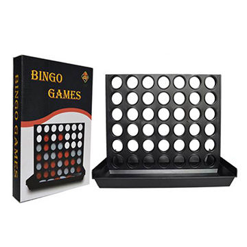 Buy Wholesale China Classic Foldable Connect 4-in-1 Row Bingo Game & 4 ...