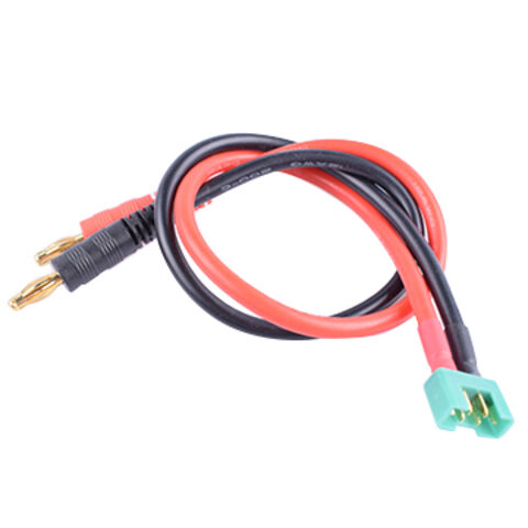 4.0mm Banana Plug To Male MPX 14awg Charge lead Adapter Charging Cable ...