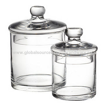 Buy Wholesale China Glass Canisters, Glass Container, Hand Blown Glass ...