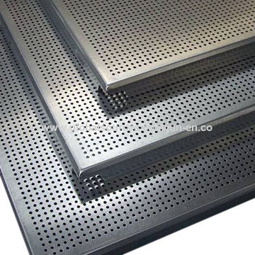 Buy Wholesale China Perforated Ceiling Tile & Perforated Ceiling Tile ...