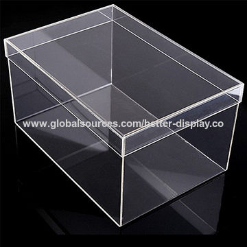 Wholesale Acrylic Perspex Printed Shoes Box High-heels Shoes Box, high ...