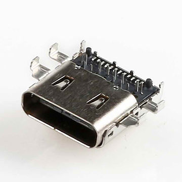 USB TYPE-C mid-mount hybrid receptacle | Global Sources