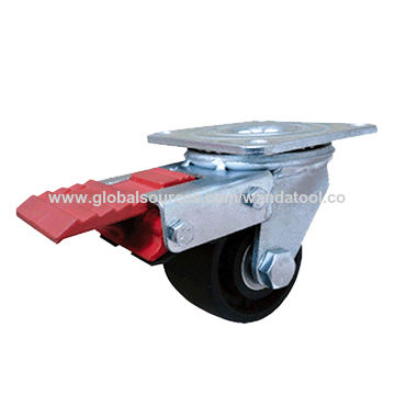 Buy Wholesale China Total Lock Brake Low Profile Casters, Business ...