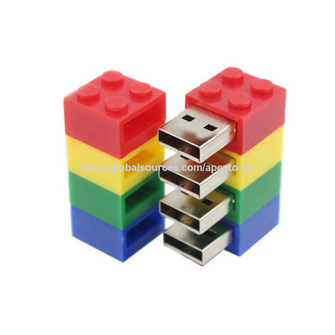 Buy Wholesale China Building Block Shaped Usb Flash Drives, Jump Drive ...