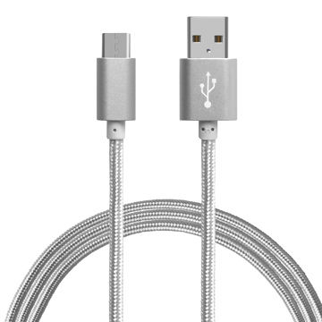 Buy Wholesale China Nylon Braided Usb Cable With Aluminum Ends, Usb A ...