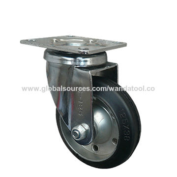Buy Wholesale China Industrial Caster, Elastic Rubber Wheel Casters ...