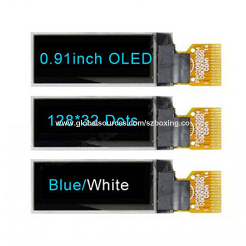 Buy Wholesale China 0.91inch Blue Oled Display With 128*32 Resolution ...