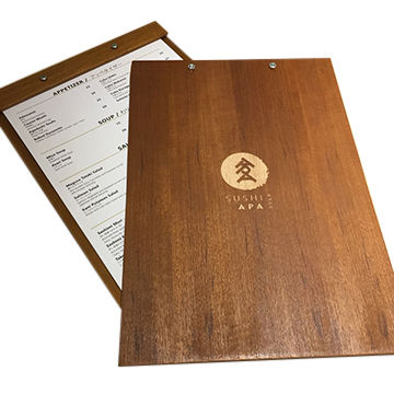 Buy Wholesale Indonesia Custom Wooden Menu Board With Custom Logo ...