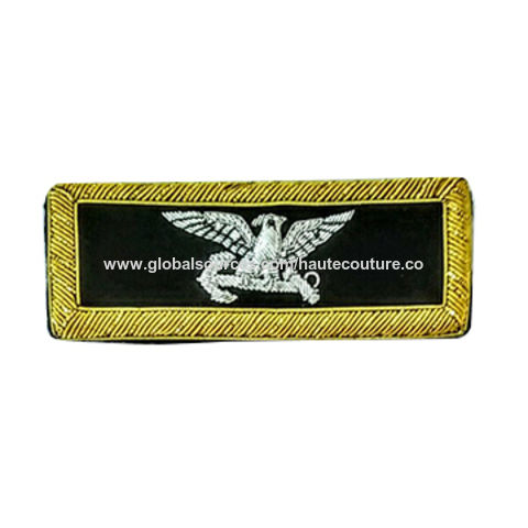 Buy Wholesale India Shoulder Badges Hand Embroidered & Shoulder Badges ...