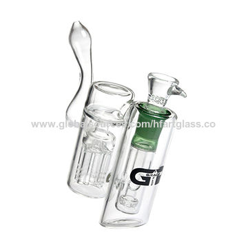 Grace Logo Glass Bubbler Showerhead & 8 Tree Perc Smoking Water Bong $6 ...