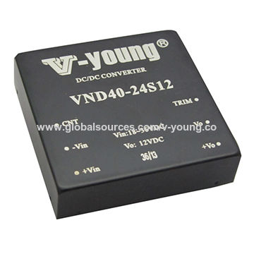 40W DC DC power module for industrial, military, control and trim ...