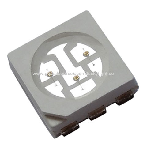 5050 Super Bright Red Surface Mount PLCC-6 LED Indicator, 5050 SMD PLCC ...