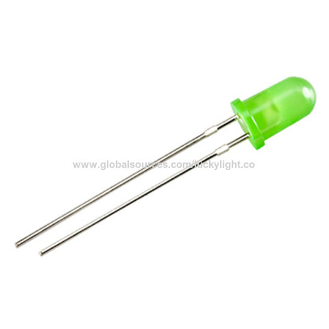 Buy Wholesale China 5mm Round Super Yellow Green Through Hole Led & Led ...