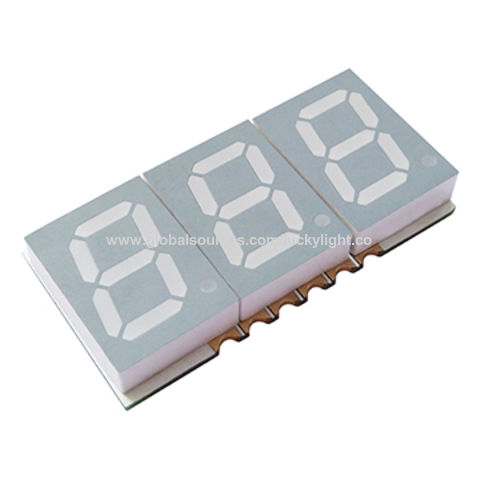China Triple Digit 7-segment SMD LED Display on Global Sources,KW3-S391AGA