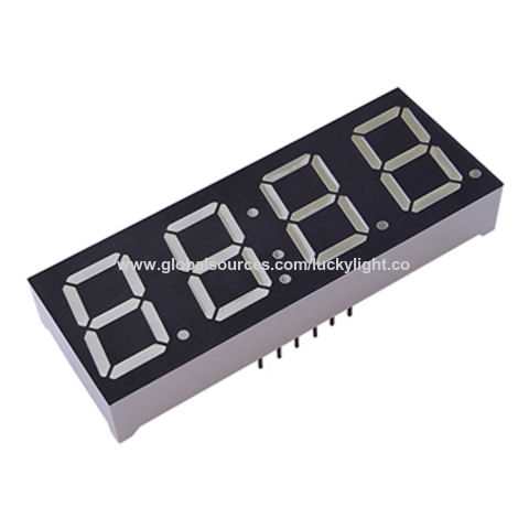 China4 Digit blue light 7 segment LED Display on Global Sources