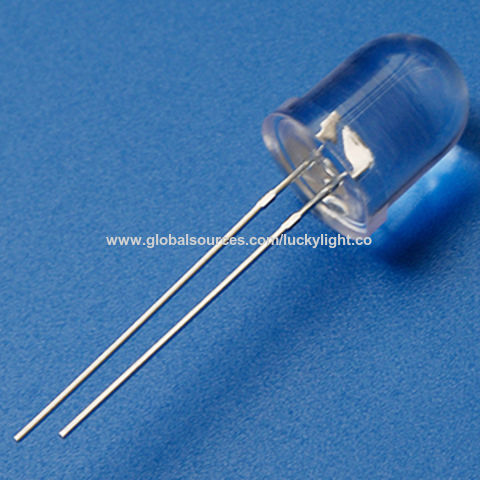 10mm Round diode Super Bright Red LED lamp Through hole LED for ...