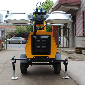 Buy Wholesale China Mobile Light Tower With 6*1500w Metal Halide Lamps ...