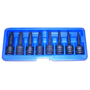 Buy Wholesale Taiwan 8pc 1/2"dr.impact Torx Bit Socket Set & Bit Socket Set at USD 15.25 ...