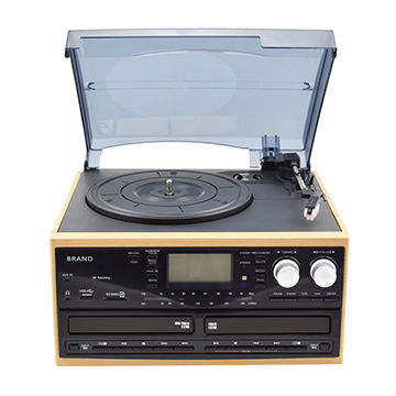 Buy Wholesale China Double Cd Lp Vinyl Record Player With Encoding & Cd ...