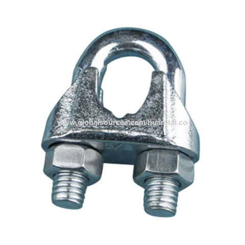 Buy Wholesale China Malleable Wire Rope Clips Us Type & Wire Rope Clips ...