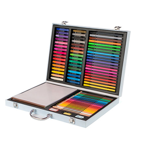 Buy Wholesale China Cartoon 77-pieces Kids Painting Set And Water ...