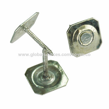 Bulk Buy China Wholesale Metal Square Cap Nail/ring Shank Nail/metal ...